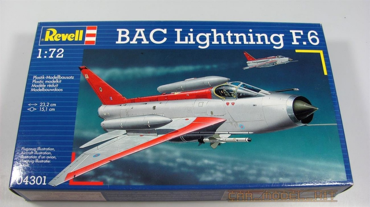 BAC Lightning F.6 – Revell | Car-model-kit.com