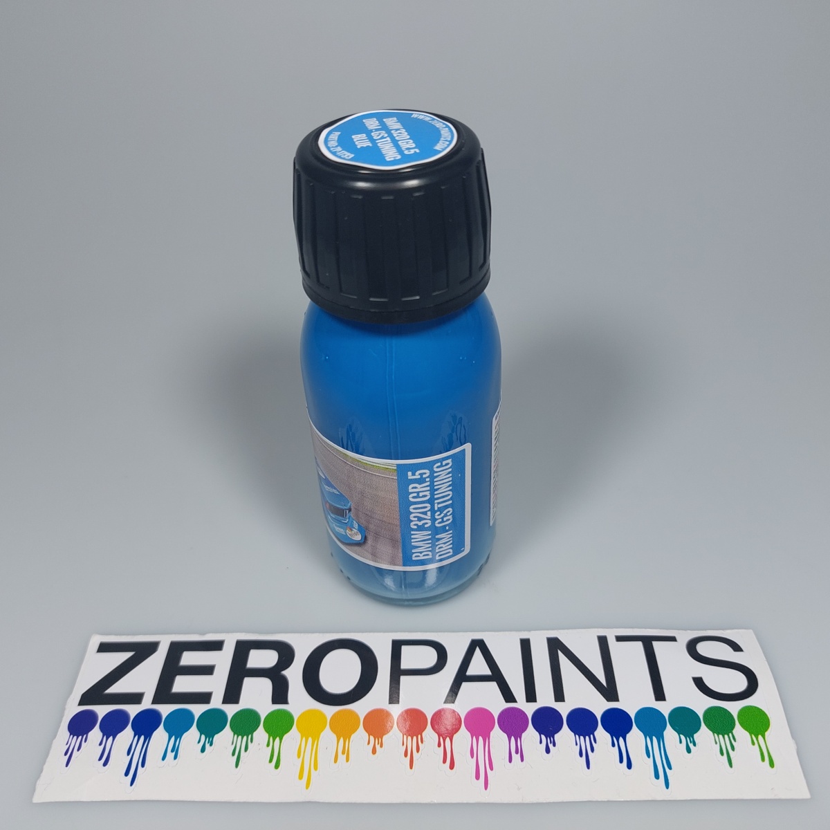 BMW 320 Gr.5 Blue Paint 60ml - Zero Paints | Car-model-kit.com