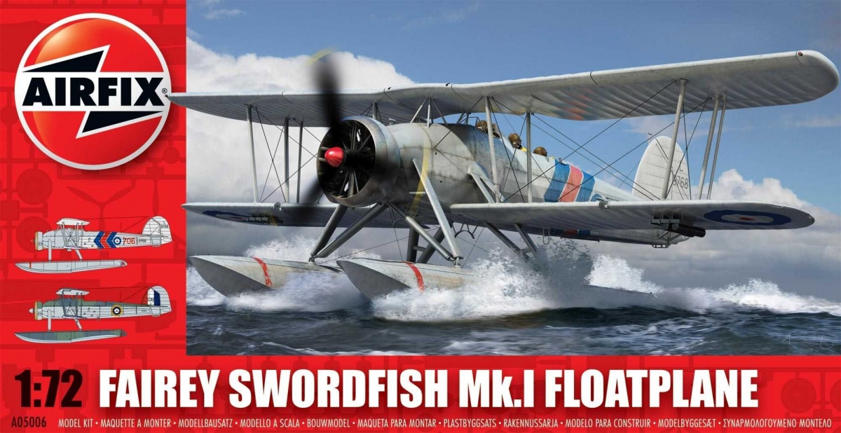 Classic Kit letadlo A05006 - Fairey Swordfish Mk1 Floatplane (1:72 ...