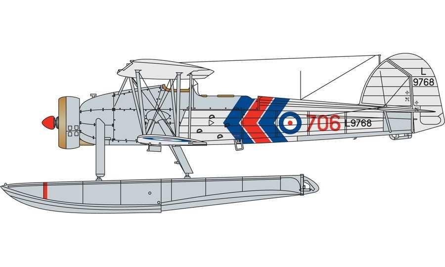 Classic Kit letadlo A05006 - Fairey Swordfish Mk1 Floatplane (1:72 ...