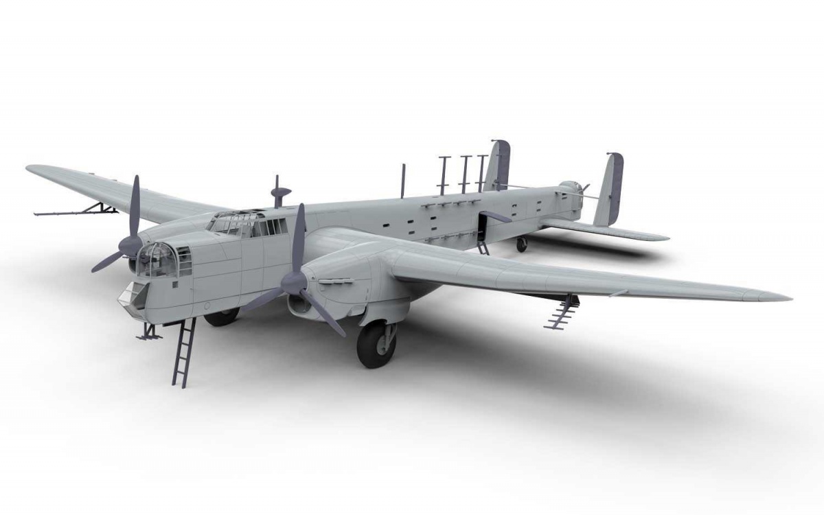 Classic Kit letadlo A09009 - Armstrong Whitworth Whitley GR.Mk.VII (1: ...