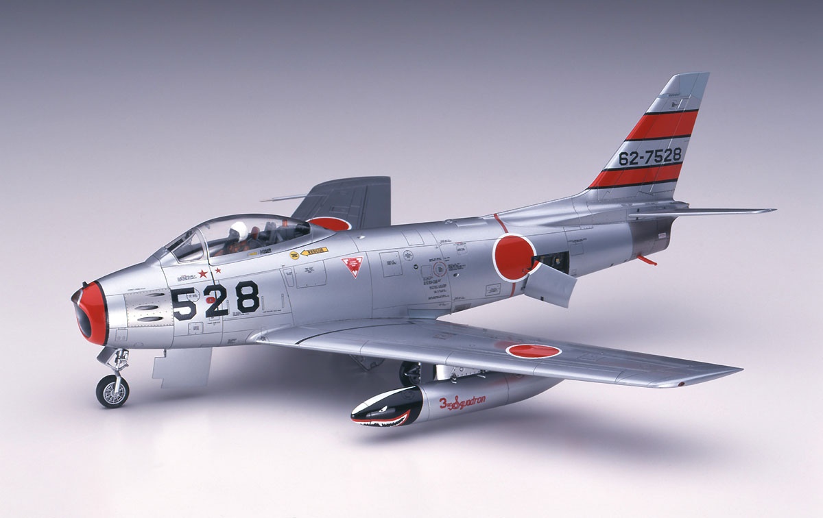 F-86F-40 Sabre JASDF (1:48) - Hasegawa | Car-model-kit.com