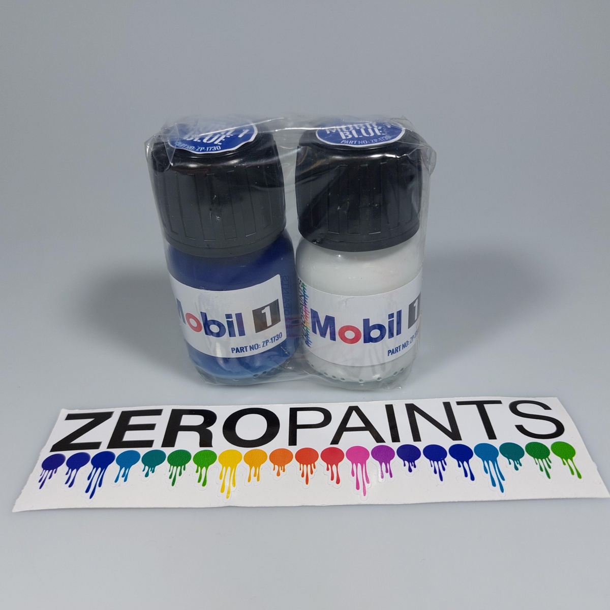 Ford Sierra Cosworth 4X4 Rally Mobil 1 Blue/White 2x30ml - Zero Paints ...