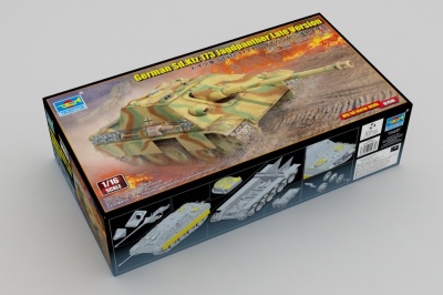German Sd.Kfz 173 Jagdpanther Late Version 1/16 - Trumpeter | Car-model ...