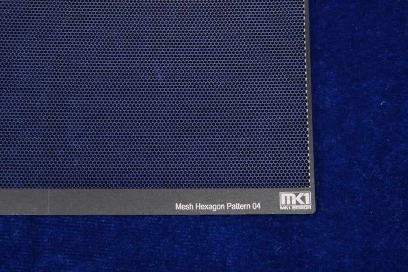 HEXAGON PATTERN MESH D 1.1mm X 0.6mm - KA-Models | Car-model-kit.com