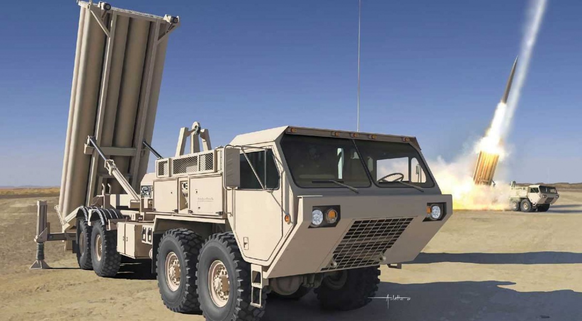 M1120 Terminal High Altitude Area Defense Missile Launcher (1:35) Model ...