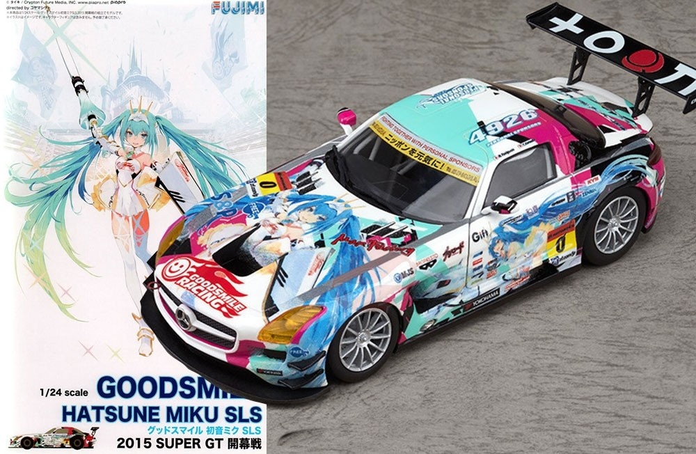 Mercedes -Benz SLS GT 2015 Final Round 1/24 - Fujimi | Car-model-kit.com