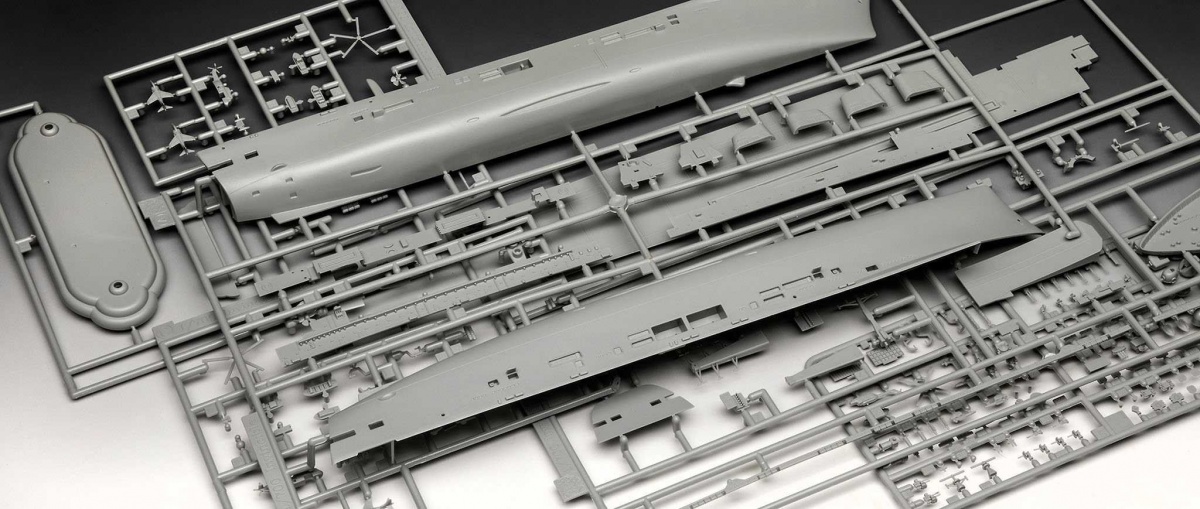 ModelSet loď 65172 - HMS Invincible (Falkland War) (1:700) - Revell ...