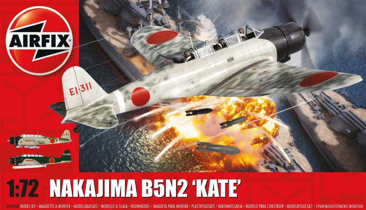 Nakajima B5N2 Kate (1:72) - Airfix | Car-model-kit.com