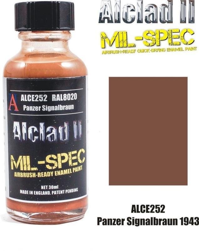 Panzer Signalbarun (RAL8020) - 30ml - Alclad2 | Car-model-kit.com