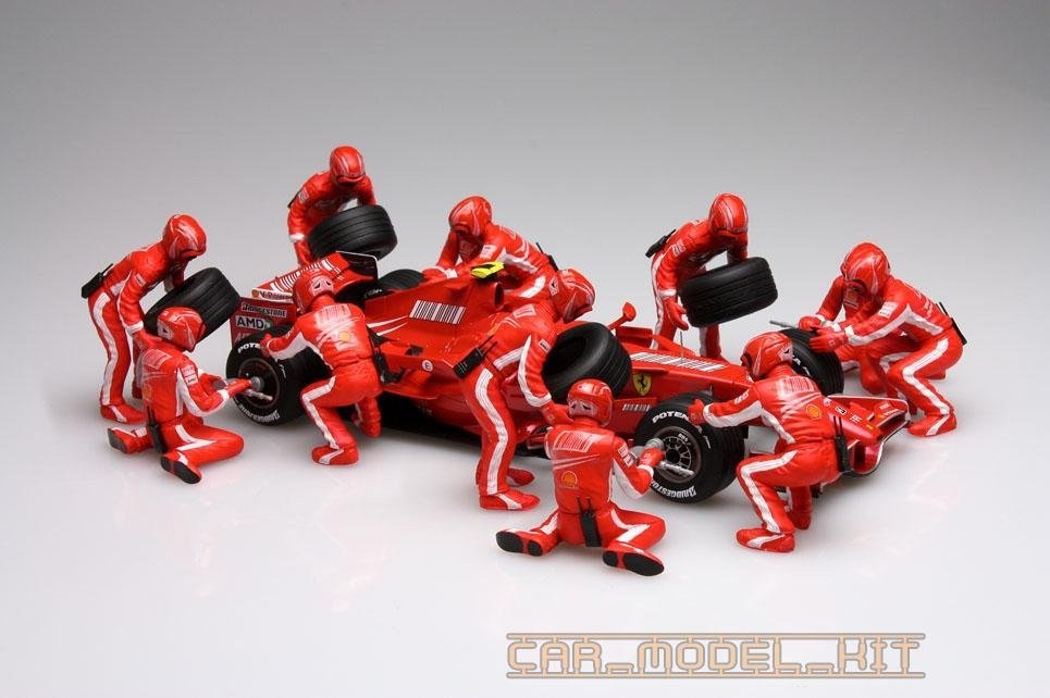 Pit Crew Set A - Fujimi | Car-model-kit.com
