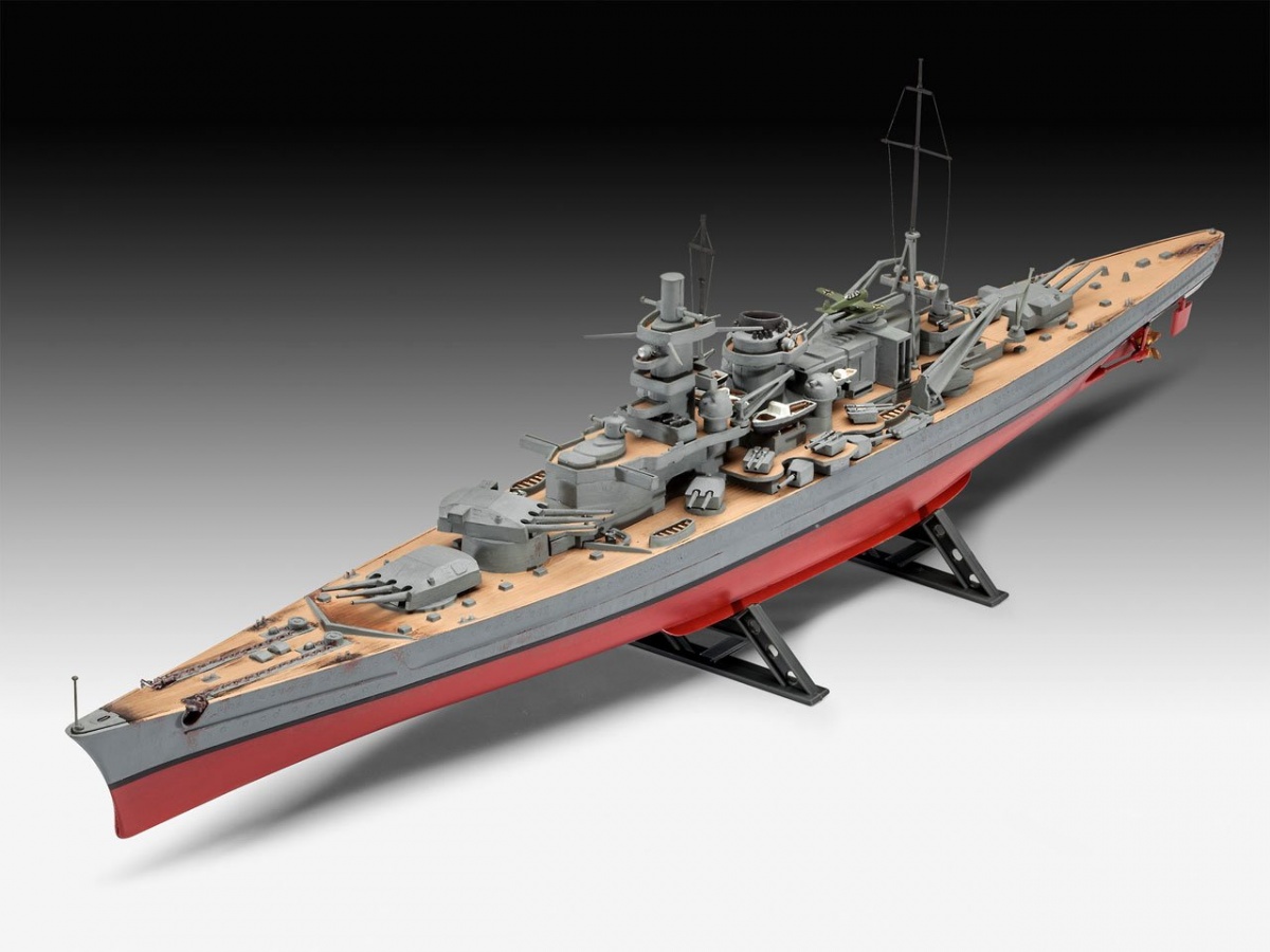 Plastic ModelKit loď 05037 - Scharnhorst (1:570) | Car-model-kit.com