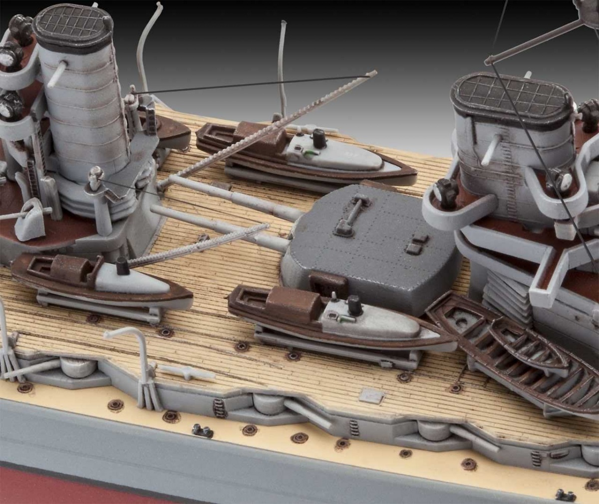 Plastic ModelKit loď 05157 - WWI Battleship SMS KÖNIG (1:700) | Car ...