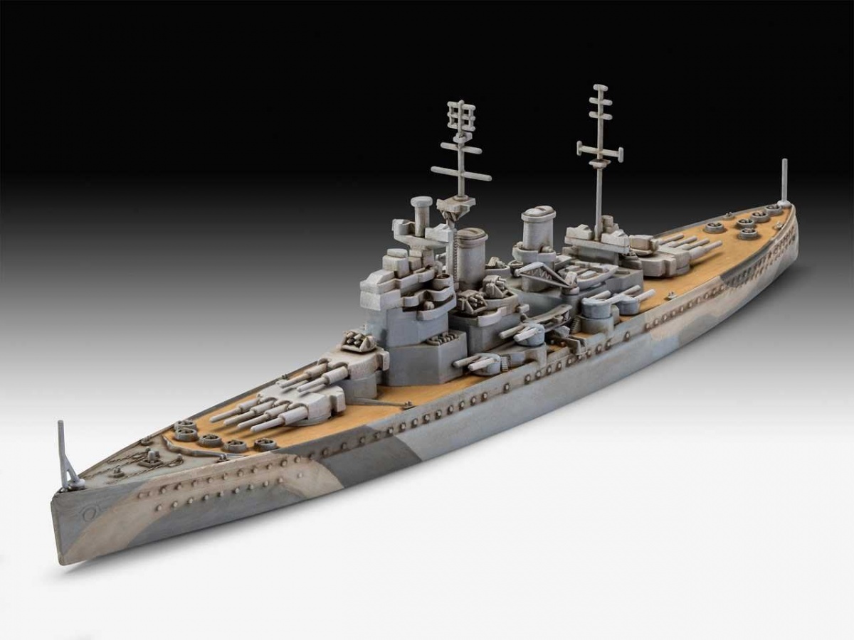 Plastic ModelKit loď 05161 - HMS King George V (1:1200) | Car-model-kit.com