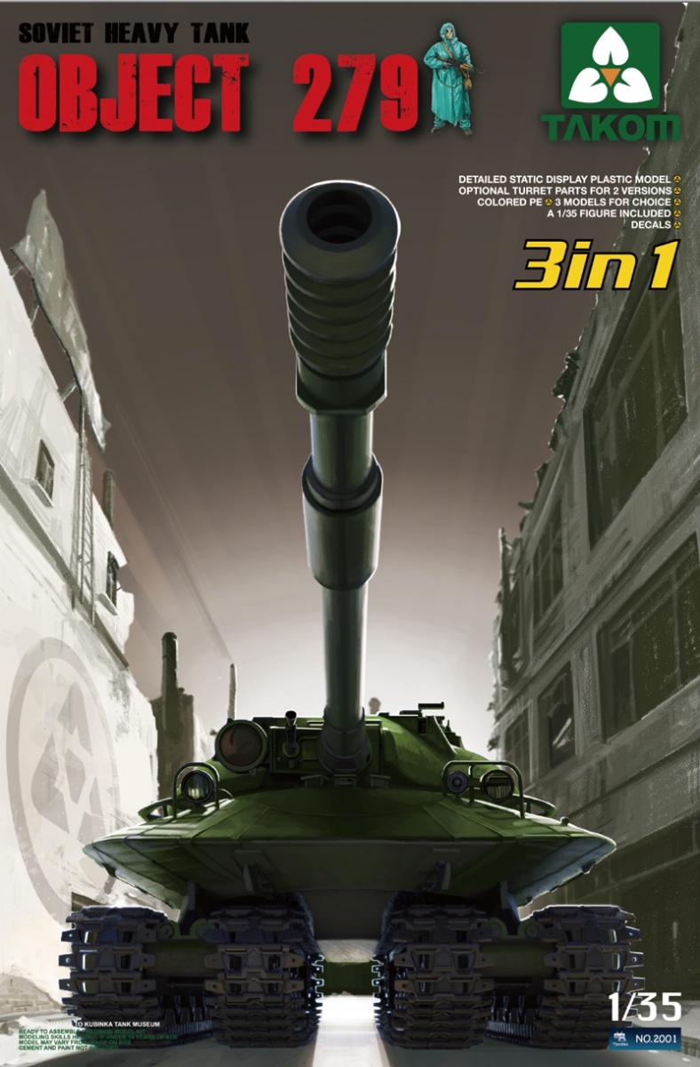 Soviet Heavy Tank OBJECT 279 1:35 - Takom | Car-model-kit.com