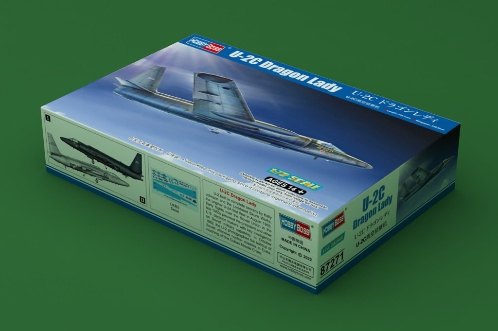 U-2C Dragon Lady 1/72 - Hobby Boss | Car-model-kit.com