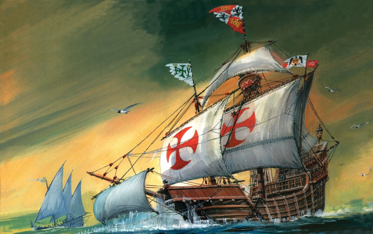 Wargames (TS) loď 6510 - Santa Maria (1:350) | Car-model-kit.com